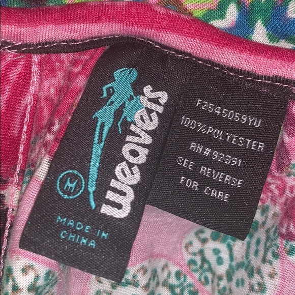 Weavers | Tops | Weavers Muscle Shirt Multi Color Boho Bead Detail ...